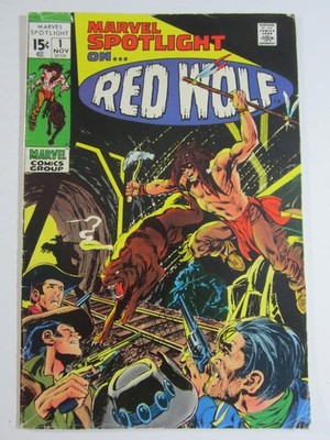Marvel Spotlight On Red Wolf 1 Vg Marvel Comics 1971 Ebay
