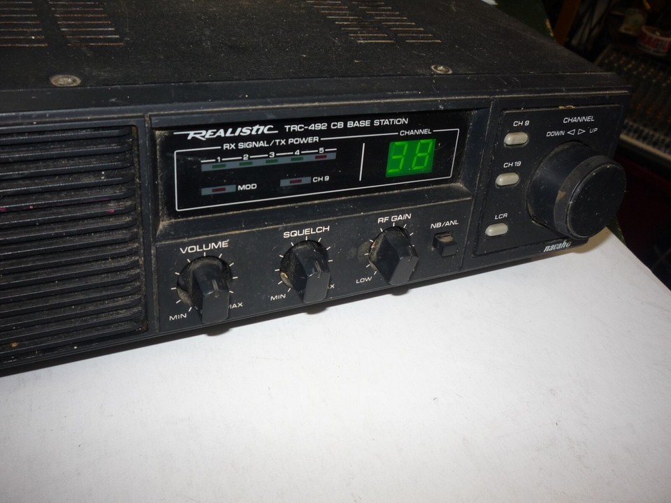 VTG Radio Shack Navaho TRC-492 CB Radio Base Station 40 channel as-is ...