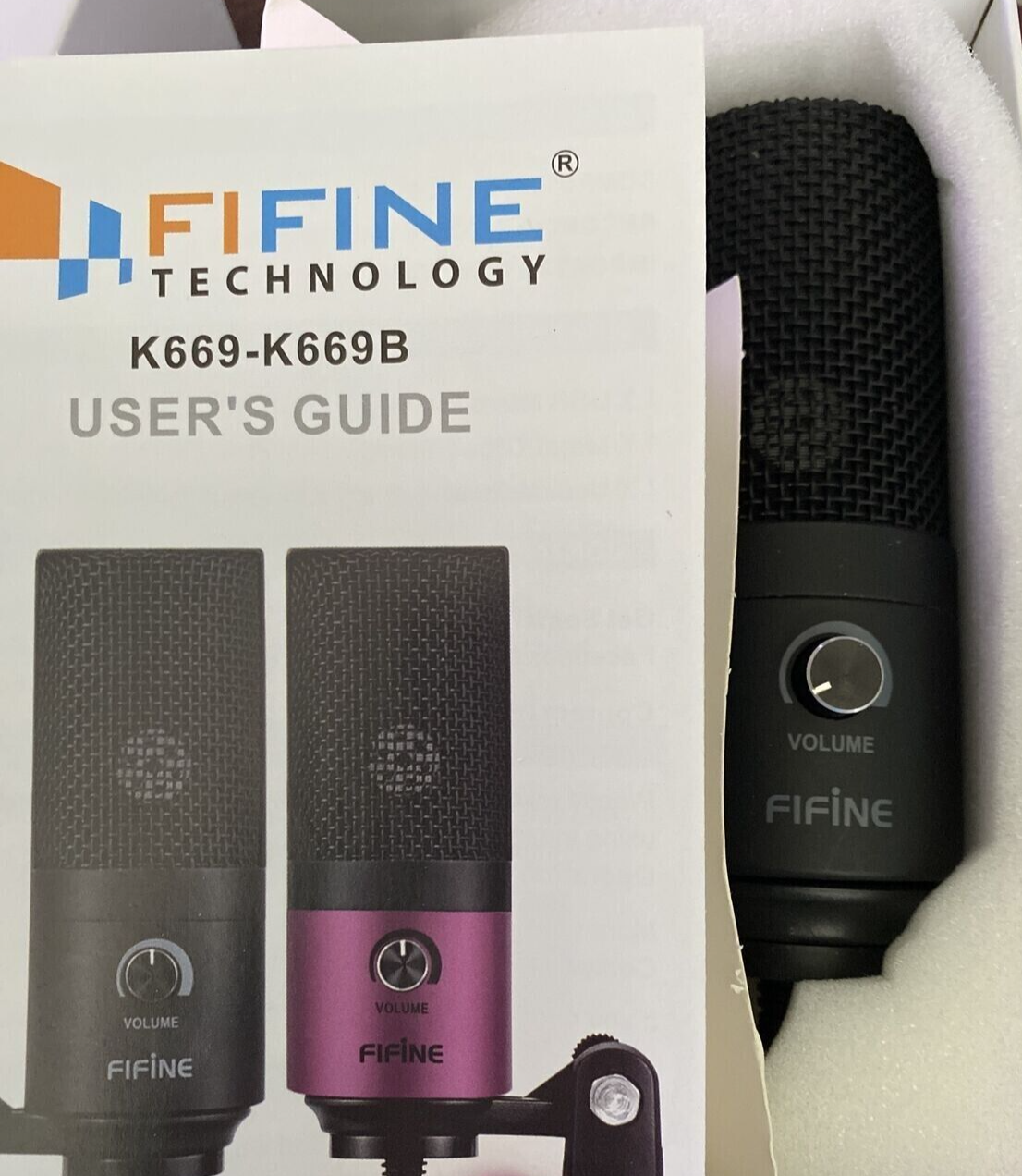 FIFINE K669B Cardioid USB Studio Recording Microphone | eBay