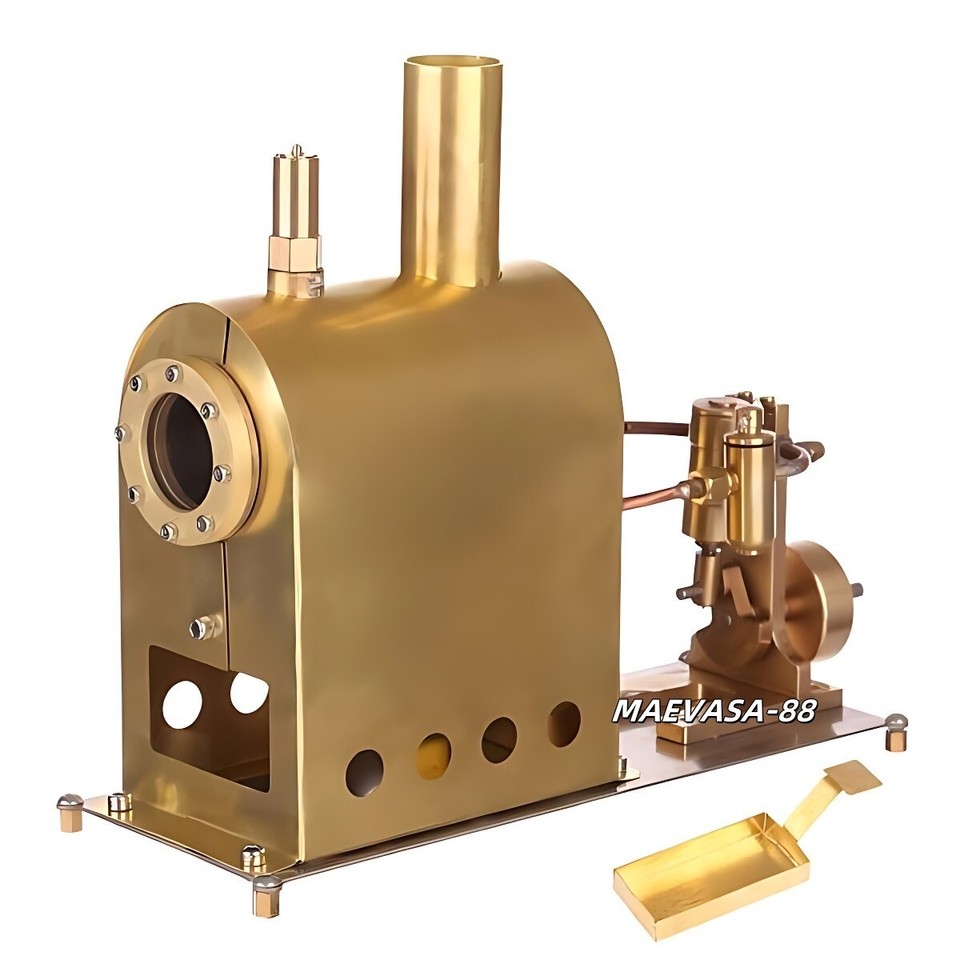 M1B Steam Engine Model Kit With Boiler Vintage Collection DIY Steam ...