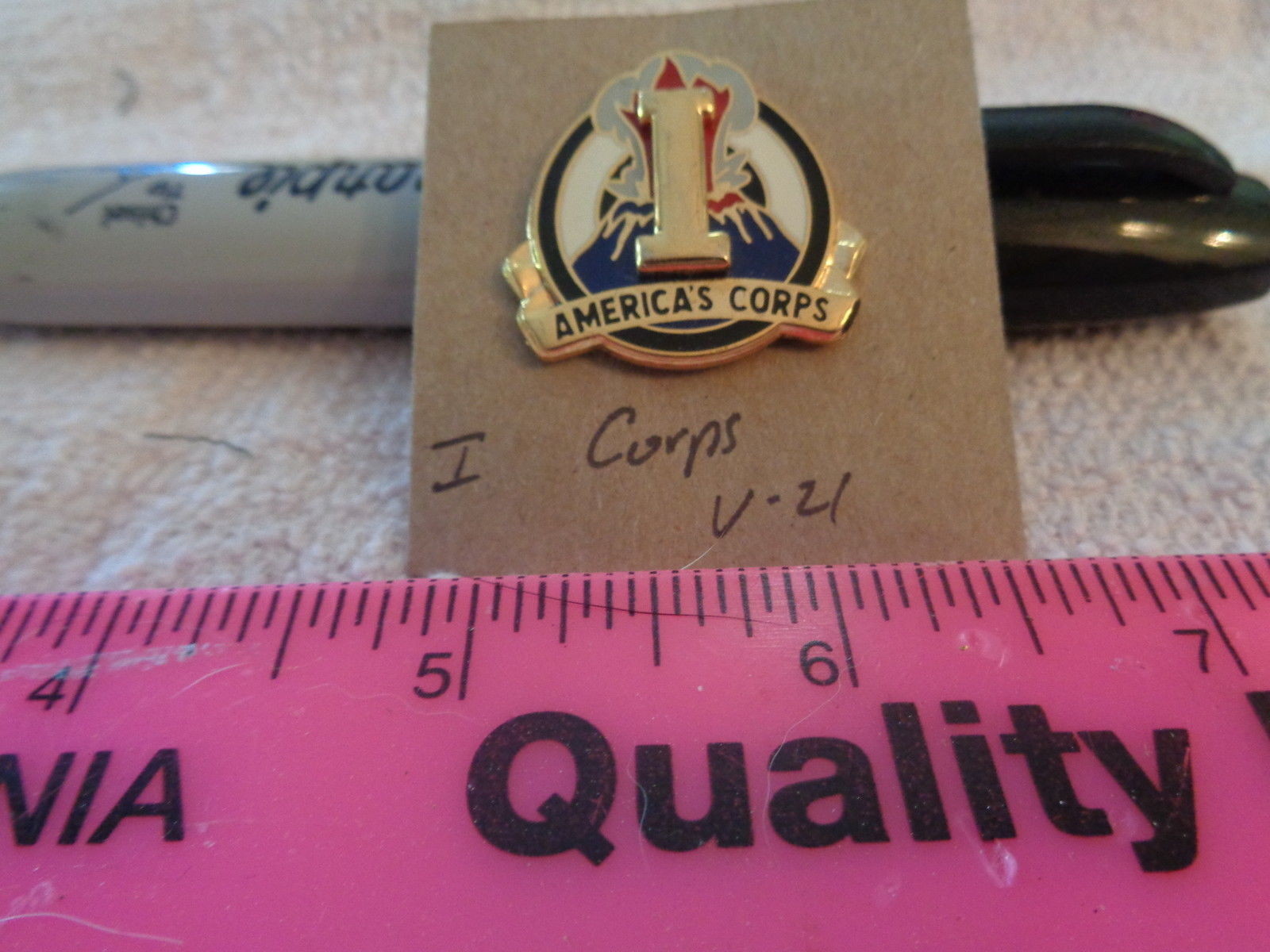 I Corps V-21 Unit Crest, DI, DUI (DRAW#37) | eBay