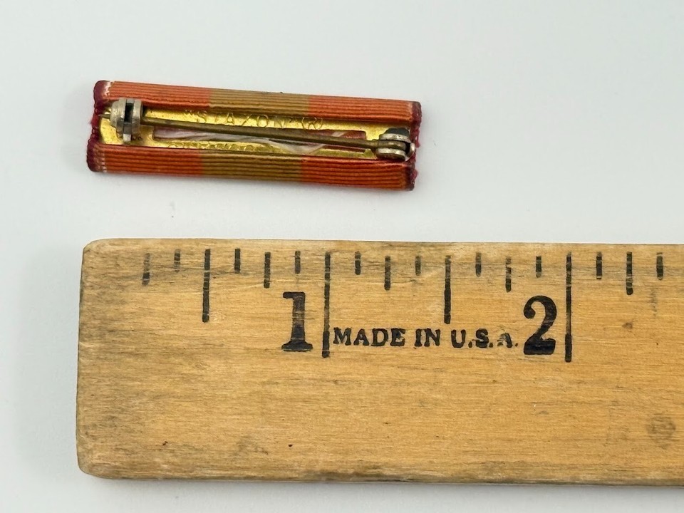 WW2 US Army Military PUC Presidential Unit Citation Ribbon Bar Pin ...