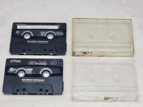 2x Used TDK CD Power 90 Type II Hi-Bias CrO2 Cassette Tapes | eBay