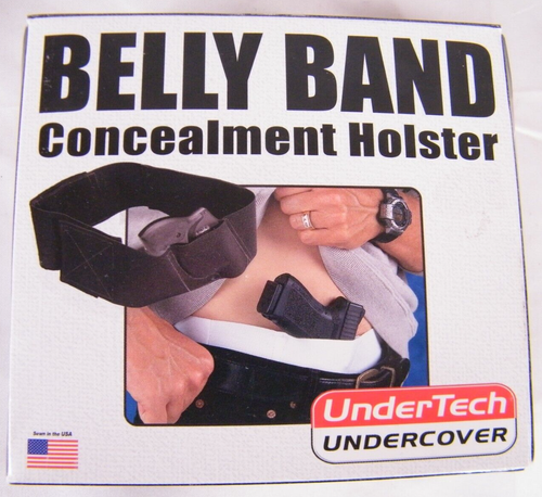 UnderTech Original Belly Band Undercover Pistol Holster - Black size XL ...