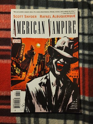 American Vampire 6 Vertigo DC Comics Scott Snyder High Grade | eBay