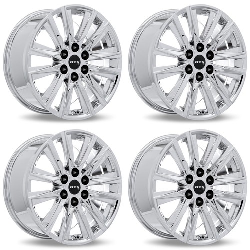 Set of 4 Chrome 20in Wheel Rims for 2020-2024 Nissan Titan XD, RTX ...