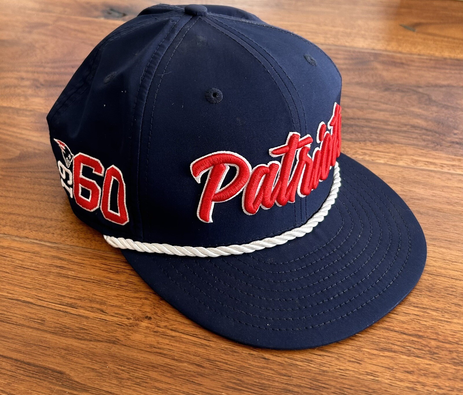 New England Patriots Hat Cap Snapback OSFA NFL Football New Era 100th ...