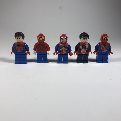 lego Sam Raimi spider-man minifigure lot -wrestler spidey read ...