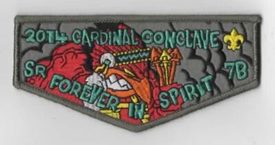 2014 SR-7B Cardinal Conclave Flap GRAY Bdr. [BLT797] | eBay