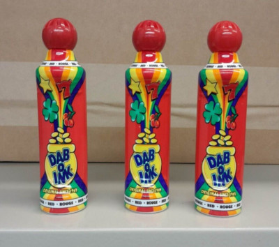 12 Pack of Classic Red Bingo Dab O Ink Dabbers for Playing Bingo | eBay