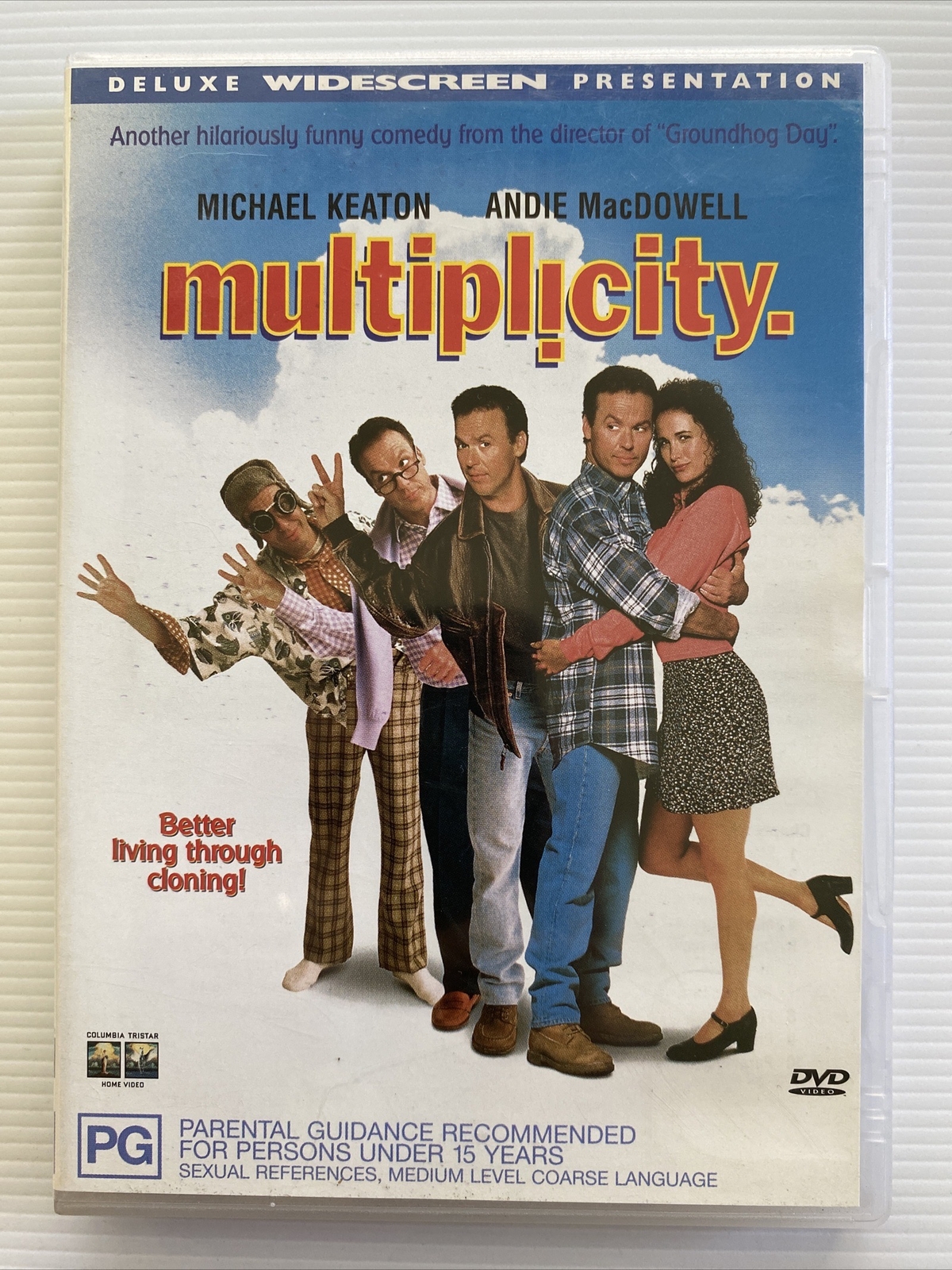 DVD - MULTIPLICITY (1996) Region 4 - Michael Keaton - Andie MacDowell ...