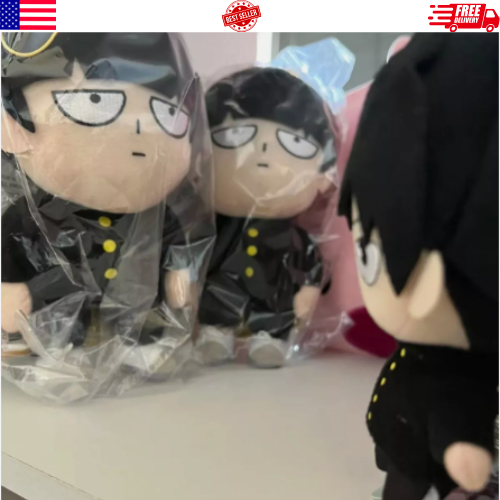 10'' Mob Psycho 100 Kageyama Shigeo Plush Doll Stuffed Toy Plushie ...