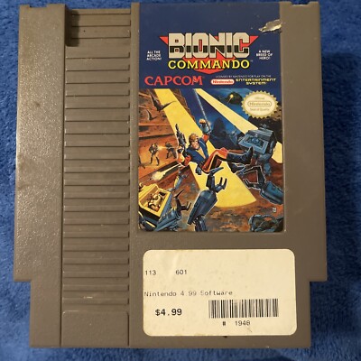 Bionic Commando (Nintendo Entertainment System, 1988) 13388110087| eBay