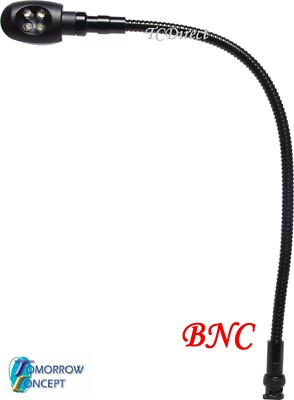Audio Mixer BNC Gooseneck LED Light Lamp 12V dc 350mm Black | eBay