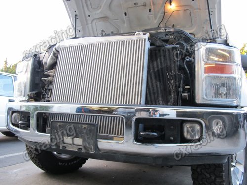CXRacing Aluminum Intercooler for Ford 6.4 PowerStroke F250 F350 F450 ...