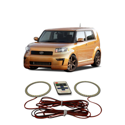 Bright White RF LED Headlight Halo Ring Kit for Scion xB 08-10 | eBay