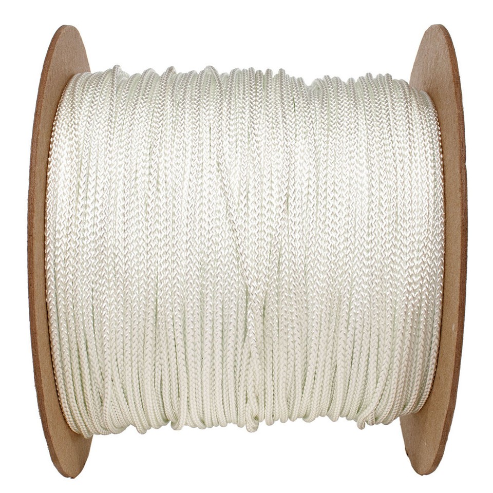 GOLBERG Diamond Braid Nylon Rope 1/8", 3/16", 1/4", 5/16", 3/8" 10ft ...