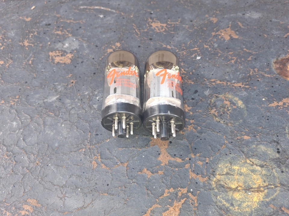 Fender valves 5881/6L6WGC Pair | eBay