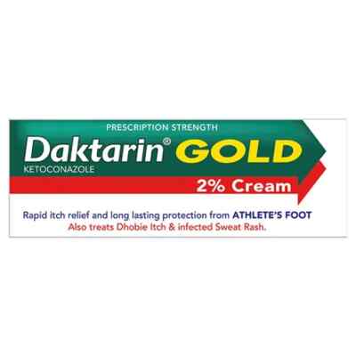 Daktarin Gold Cream 2% 15g ( Athlete's foot, Dhobi itch & Infected ...