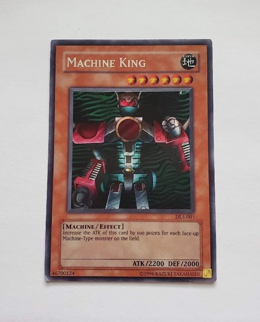 Yu-Gi-Oh! TCG Machine King Duelist League Prize Card DL4-001 Limited ...