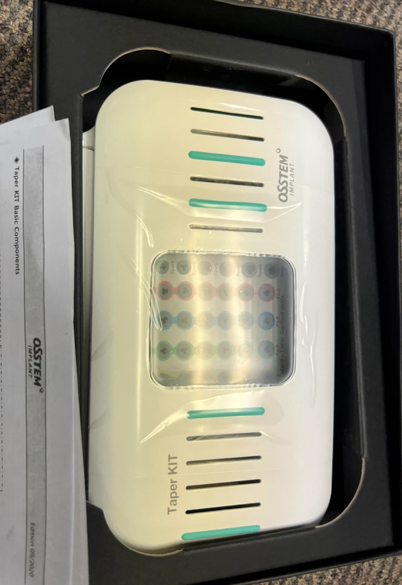 Osstem Dental Implant Surgical Taper/ CAS /ESSET/LAS/MS Kit, 49% OFF