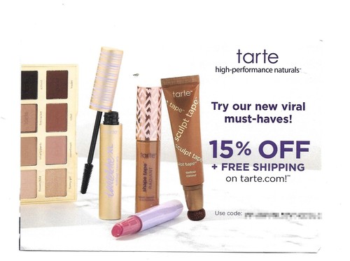 tarte.com 15% off + Shipping Coupon - Exp 12/31/24 | eBay