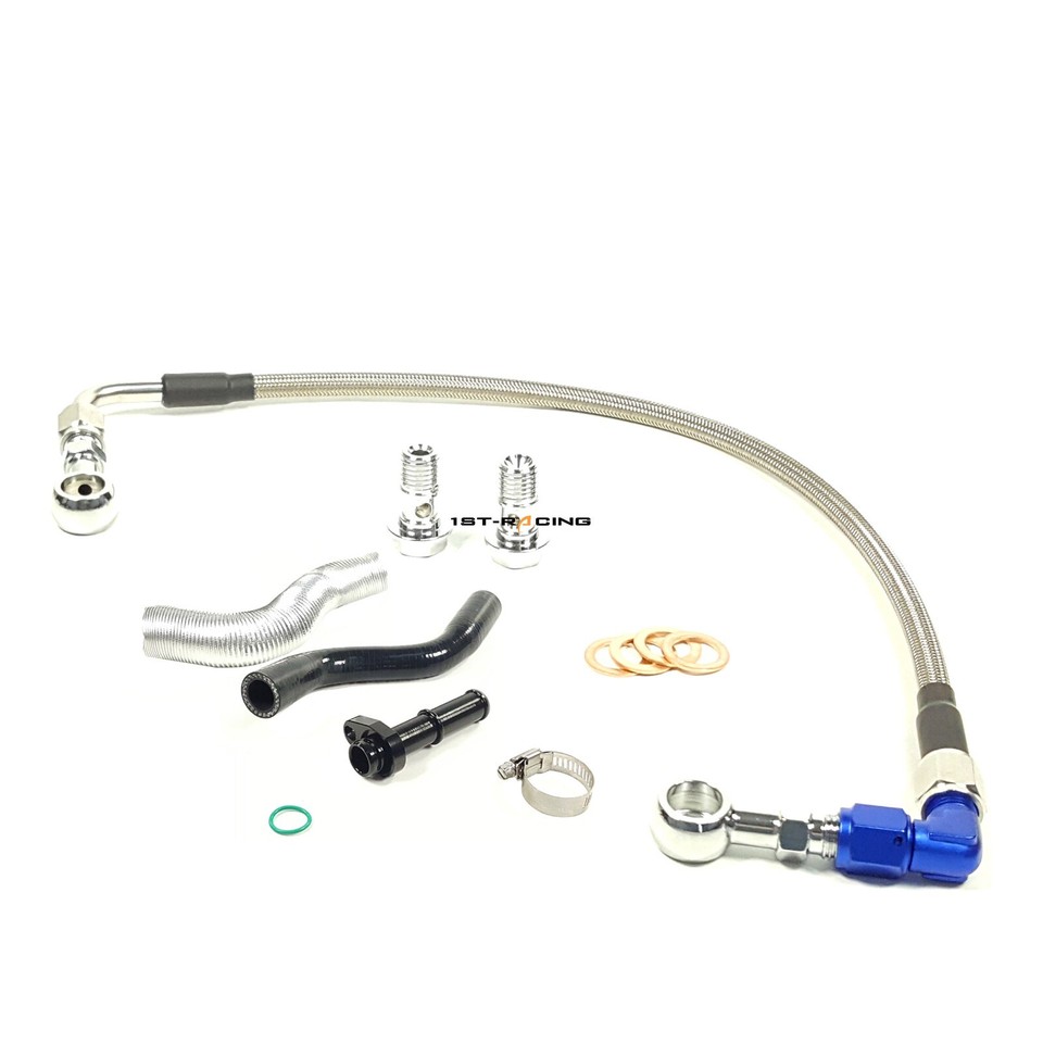 Turbo Oil Feed Return Hose Line PipeFor Mini Cooper S JCW N14 N18 1.6L ...