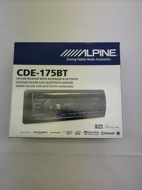 Alpine CDE-175BT CD/USB Receiver with Bluetooth for sale online | eBay