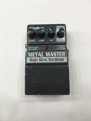 Digitech X-Series XMM Metal Master Heavy Metal Distortion Guitar Effect ...