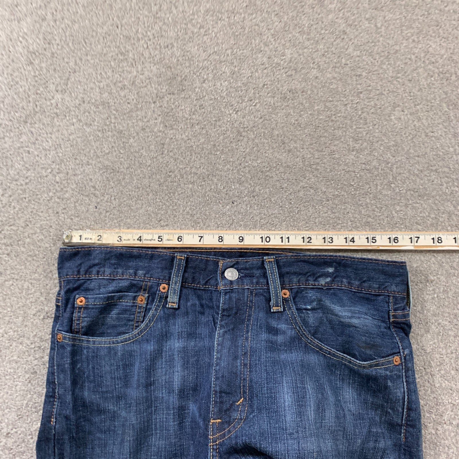 LEVI'S 514 Jeans Mens (32 Inch Waist) (30 Inch Leg) Regular Fit Blue | eBay