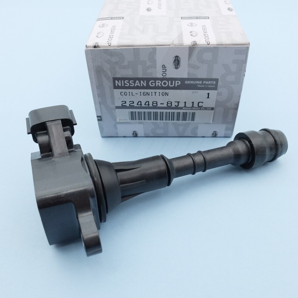 Genuine OEM Nissan Ignition Coil 22448-8J11C 224488J11C | OEM | Matte ...