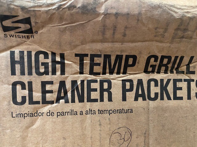 (30-Pack) Swisher High Temp Grill Cleaner Packets 6101942 3.6 fl oz for ...