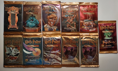 Harry Potter Trading Card Game Wizards TCG Sealed Packs 11 | eBay
