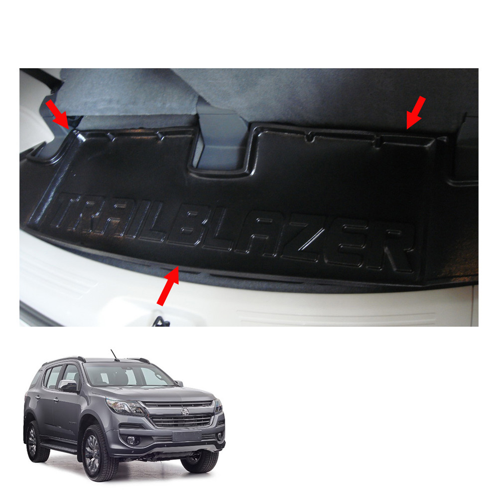 Rear Cargo Trunk Tray Trim Black For Chevrolet Holden Trailblazer 2016 ...
