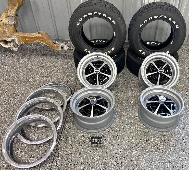 1969 SS Camaro 1970 Chevelle Nova YA 14x7 Wheel Rim & Goodyear Eagle ST ...