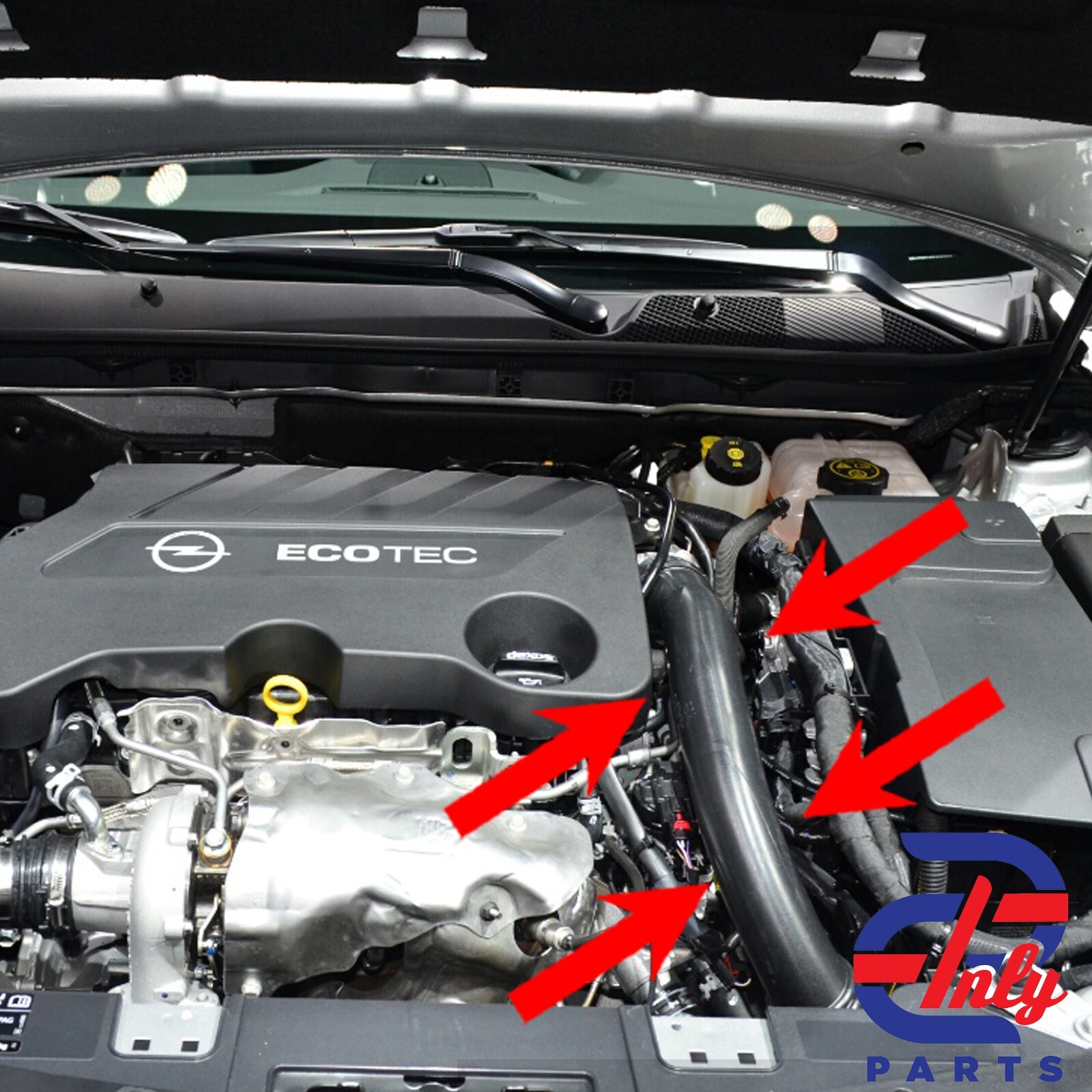 LADELUFTSCHLAUCH FÜR OPEL INSIGNIA 1.6 CDTI 13419441 13419442 | eBay