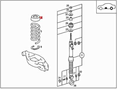 Genuine MERCEDES BBDC A207 A208 A209 C204 C207 C208 Shim 2103250384 | eBay
