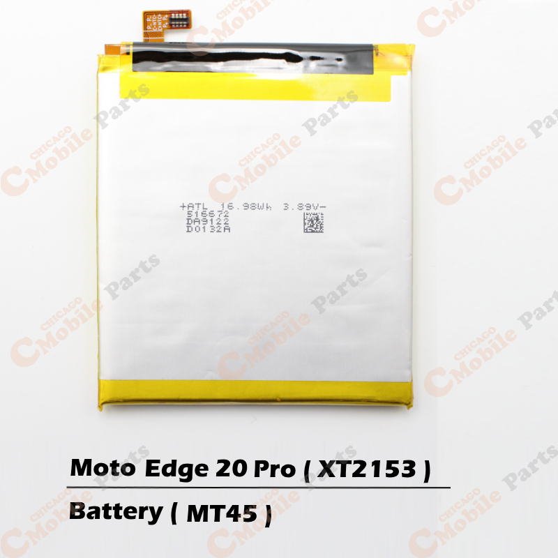 Motorola Moto Edge 20 Pro OEM 4520 mAh 3.89V Battery ( XT2153-1 / MT45 ...