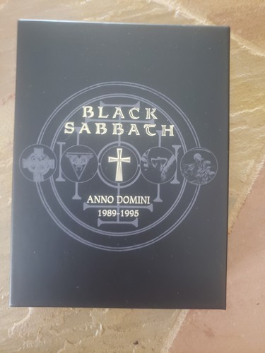 BLACK SABBATH - RARE OOP ANNO DOMINI 1989-1995 4CD BOX SET (HEAVY METAL ...