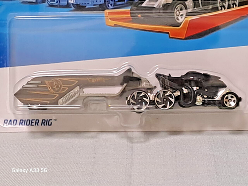 2024 MATTEL HOT WHEELS TRACK FLEET RAD RIDER RIG VEHICLE MIX 1 HYT57 ...