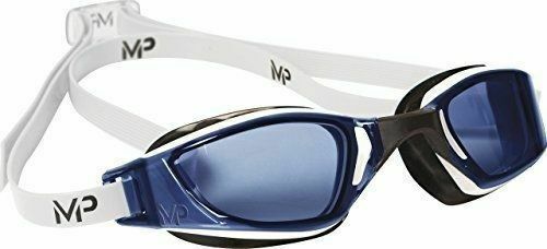 MP Michael Phelps Xceed Swim Goggles Made in Italy Blue Lens / White ...