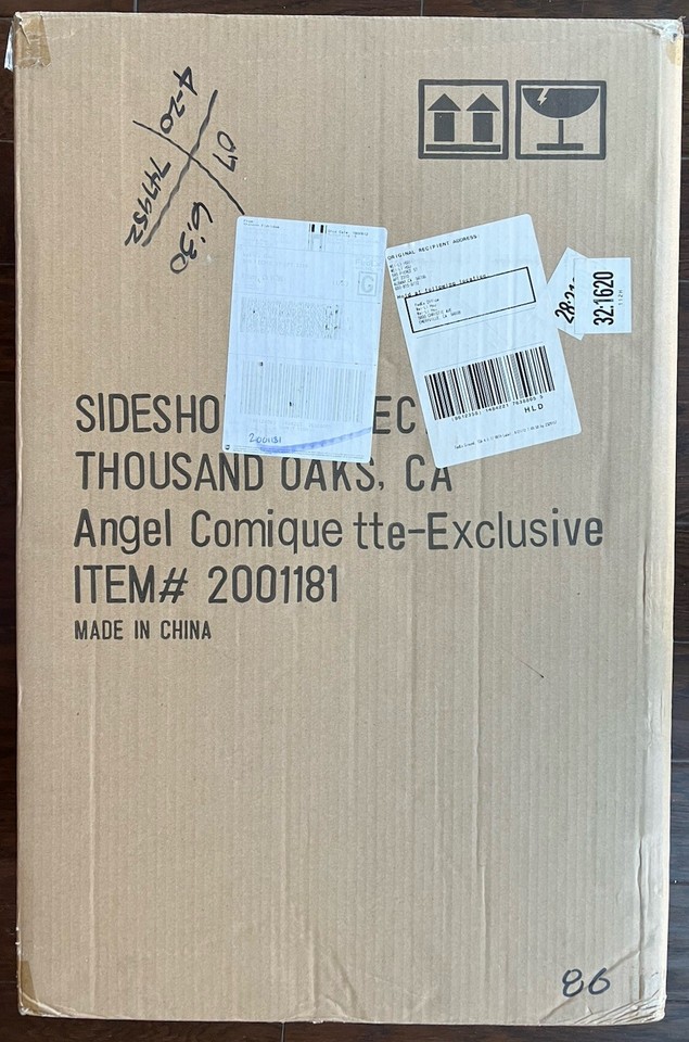 NEW NEVER DISPLAYED* EXCLUSIVE Sideshow X-Men ANGEL Comiquette Alt Head ...