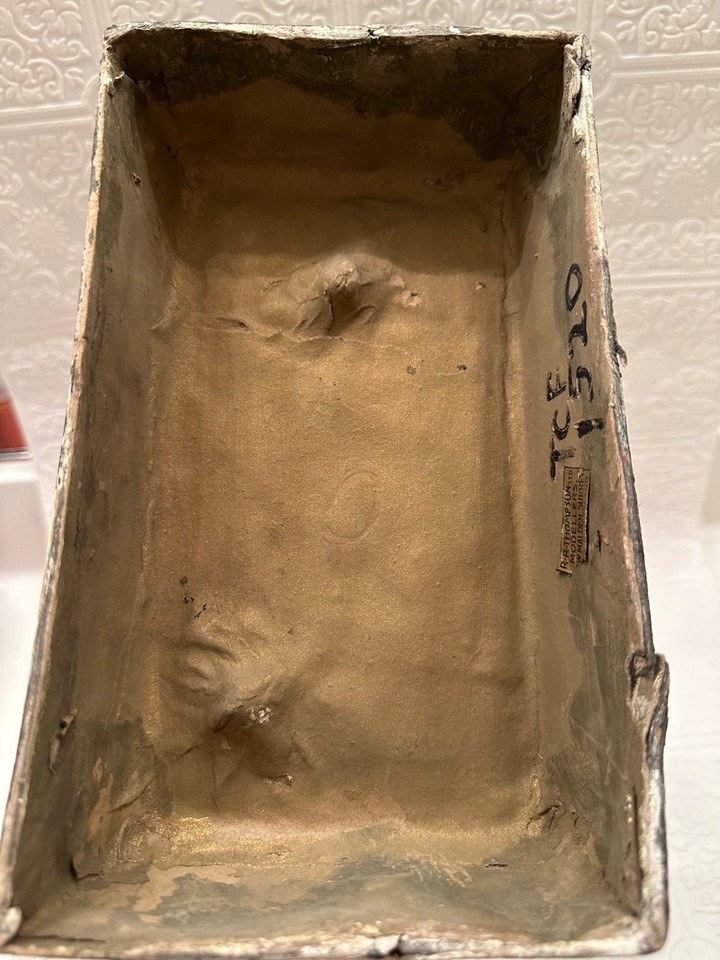 Vintage Johnnie Walker Whiskey Advertising R. R. Thompson paper Mache ...