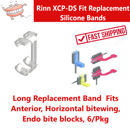 Dental Rinn XCP-DS Fit Long Replacement Bands For Anterior, Horiz ...