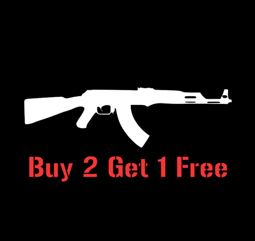 AK-47 AK47 Gun Vinyl Decal Sticker Car Truck JDM Choose color | eBay