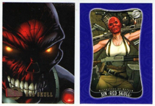 Red Skull / Sin (Marvel) [NEAR MINT NM] 1996/2014 card, Captain America ...