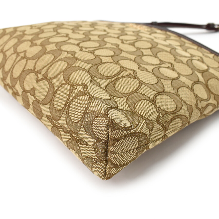 Coach Signature-Zip File Bag Body Shoulder-Bag F58285… - Gem