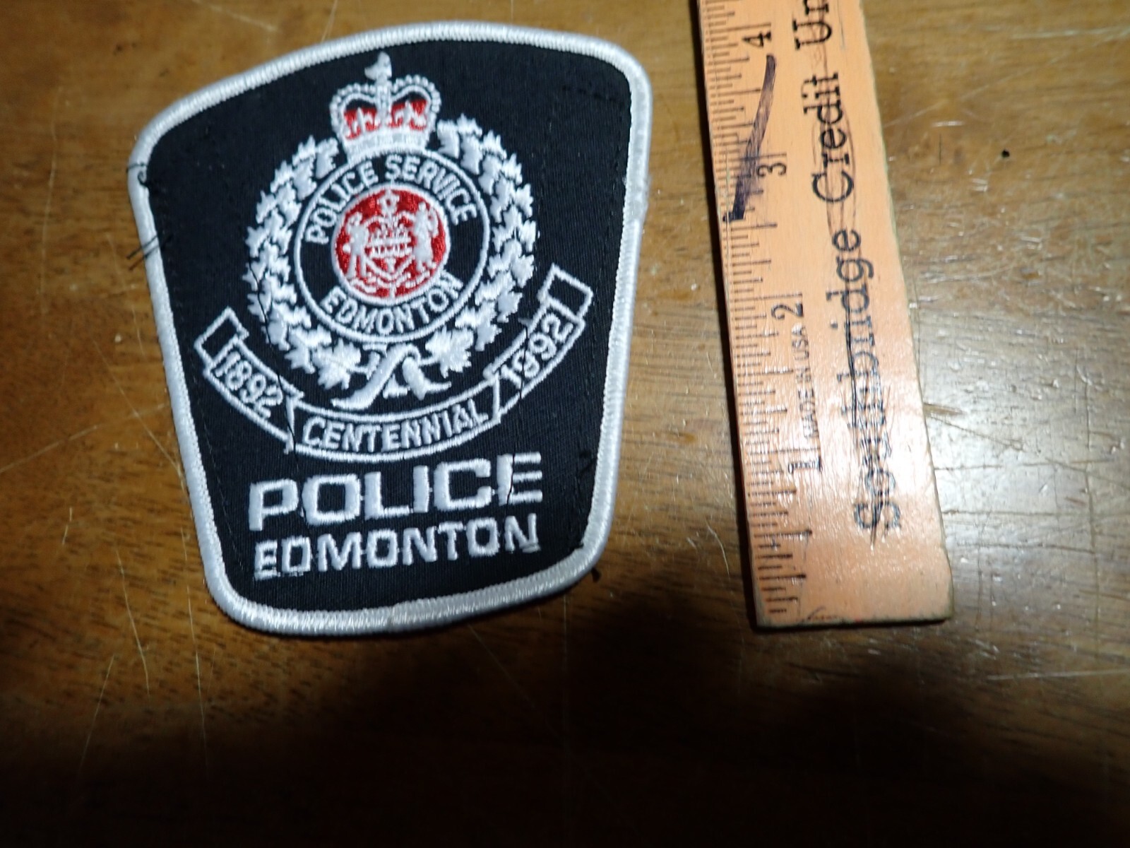 EDMONTON CANADA OBSOLETE VEST PATCH BX 11#6 | eBay