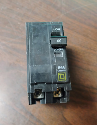 SQUARE D QO260CP CIRCUIT BREAKER 60 AMP 120/240V 2-POLE PLUG-IN NEW | eBay