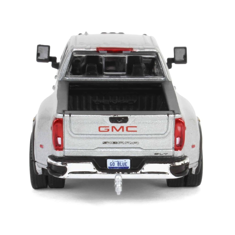 2022 GMC Sierra 3500HD Pro Dually Pickup Quicksilver Metallic 1:64 by ...